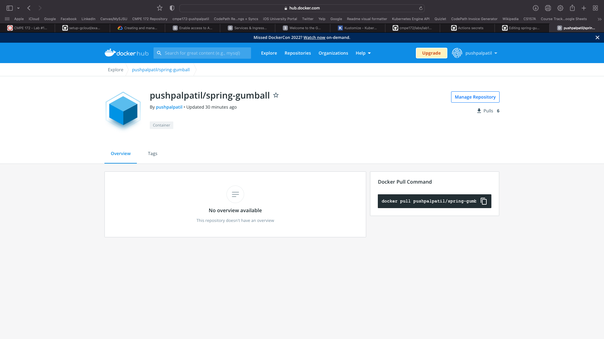 GitHub - PushpalPatil/spring-gumball: lab10