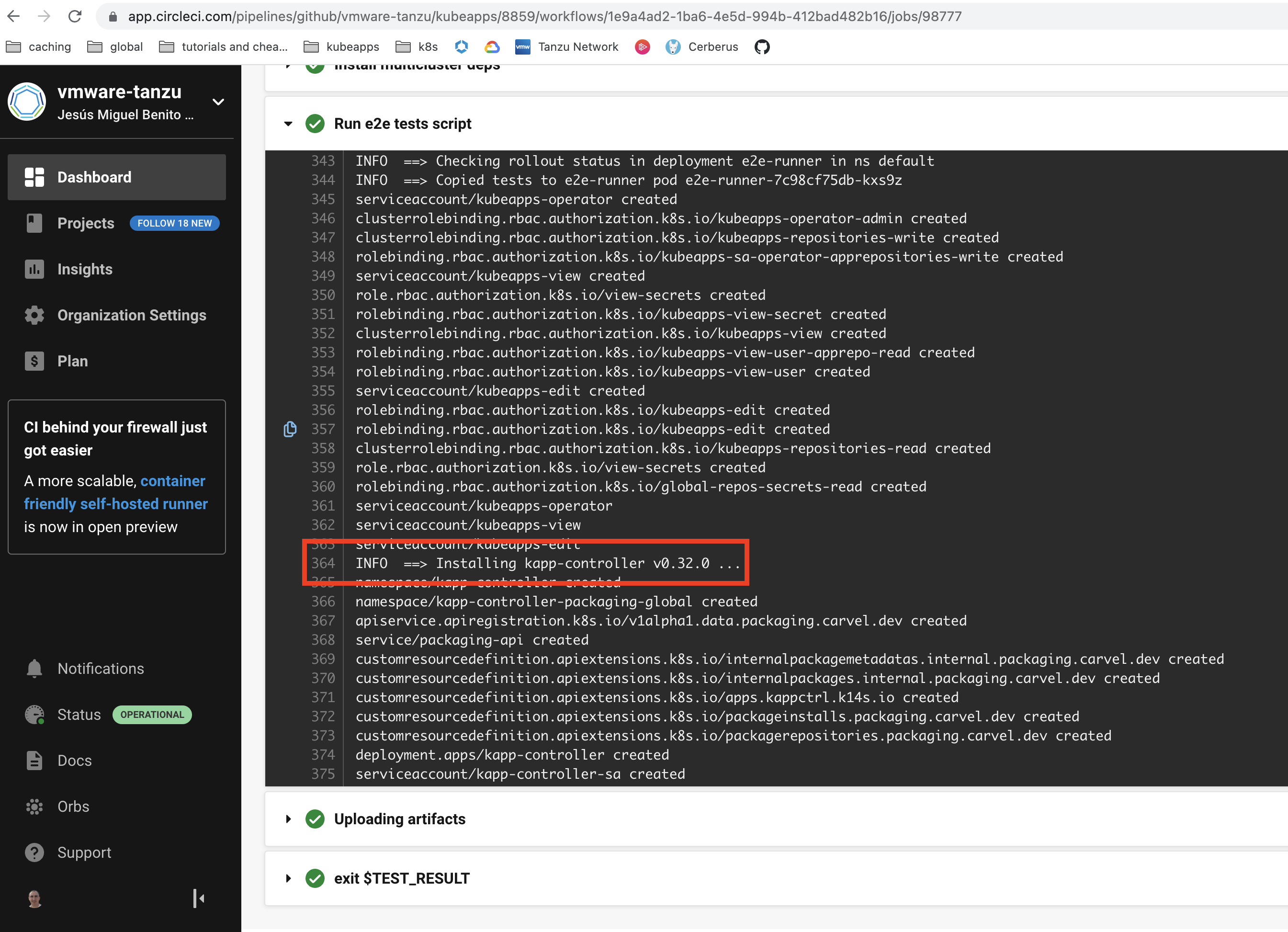 CircleCI workflow is not properly handling config values · Issue #5416 · vmware-tanzu/kubeapps ...