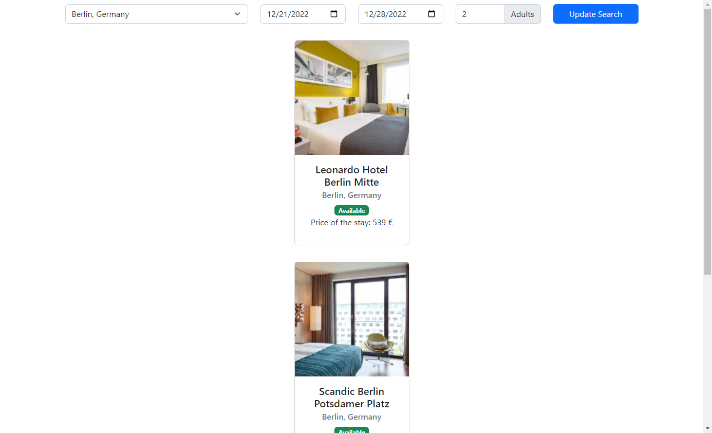 GitHub - giladpomer/travolta-client: A React.js web app for finding hotels based on user ...