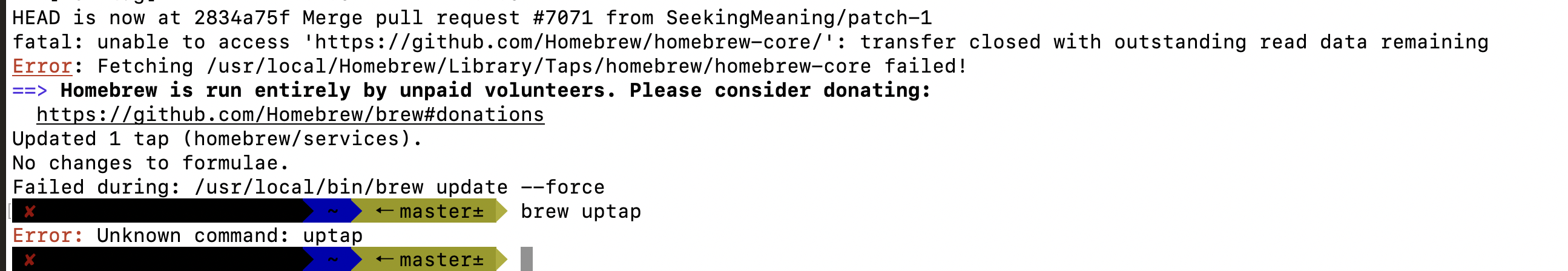 安装 Homebrew · Issue #1136 · neolee/pilot · GitHub