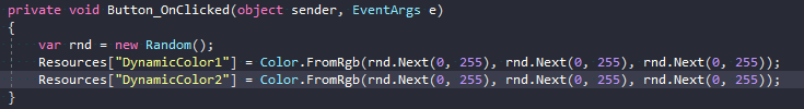 Dynamicresources Set In Different Conditions Of Datatrigger Correctly Applies Only Value Set In