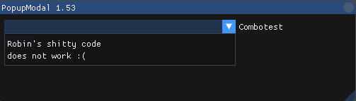 ImGui::BeginCombo doesn't work when called inside a ModalPopup · Issue ...