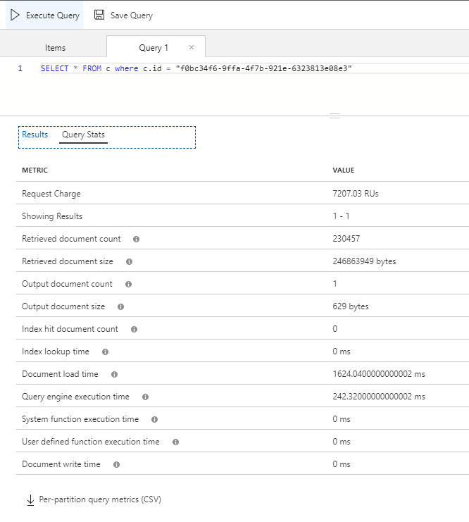id property is not indexed · Issue #736 · Azure/azure-cosmos-dotnet-v3 ...