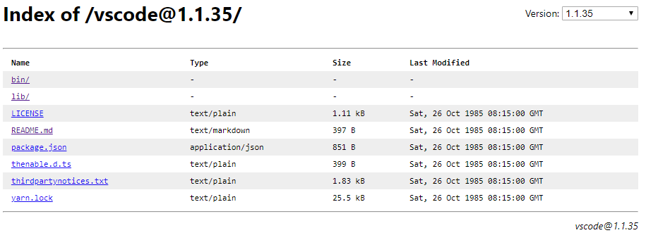 vscode.d.ts missing from vscode npm package 1.1.34 and 1.1.35 · Issue #77610 · microsoft/vscode ...