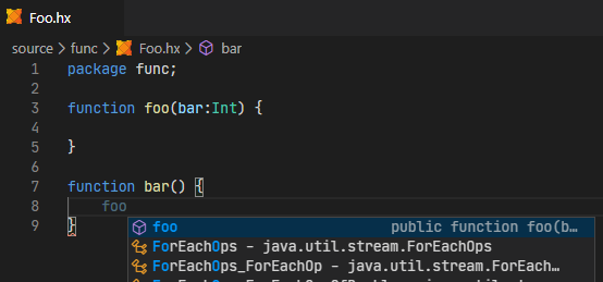 [ide] module-level fields show up as types in toplevel completion · Issue #9459 · HaxeFoundation ...