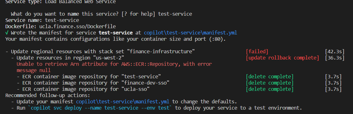 SVC Init failed on getting repo, now tries to create all failed repos. · Issue #4296 · aws ...
