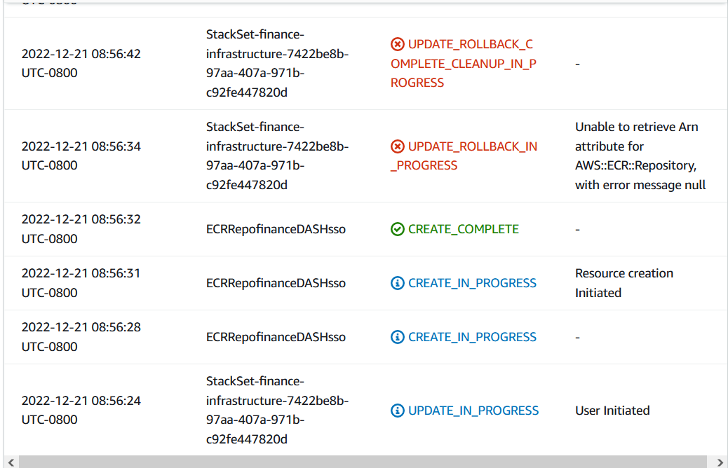 SVC Init failed on getting repo, now tries to create all failed repos. · Issue #4296 · aws ...