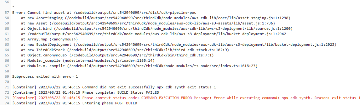Pipeline Synth Context Variables Ignored In Synth Command Within Pipeline · Issue 24686