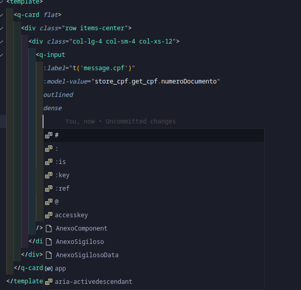 Auto Complete Intellisense In Vscode · Issue 15794 · Quasarframework Quasar · Github