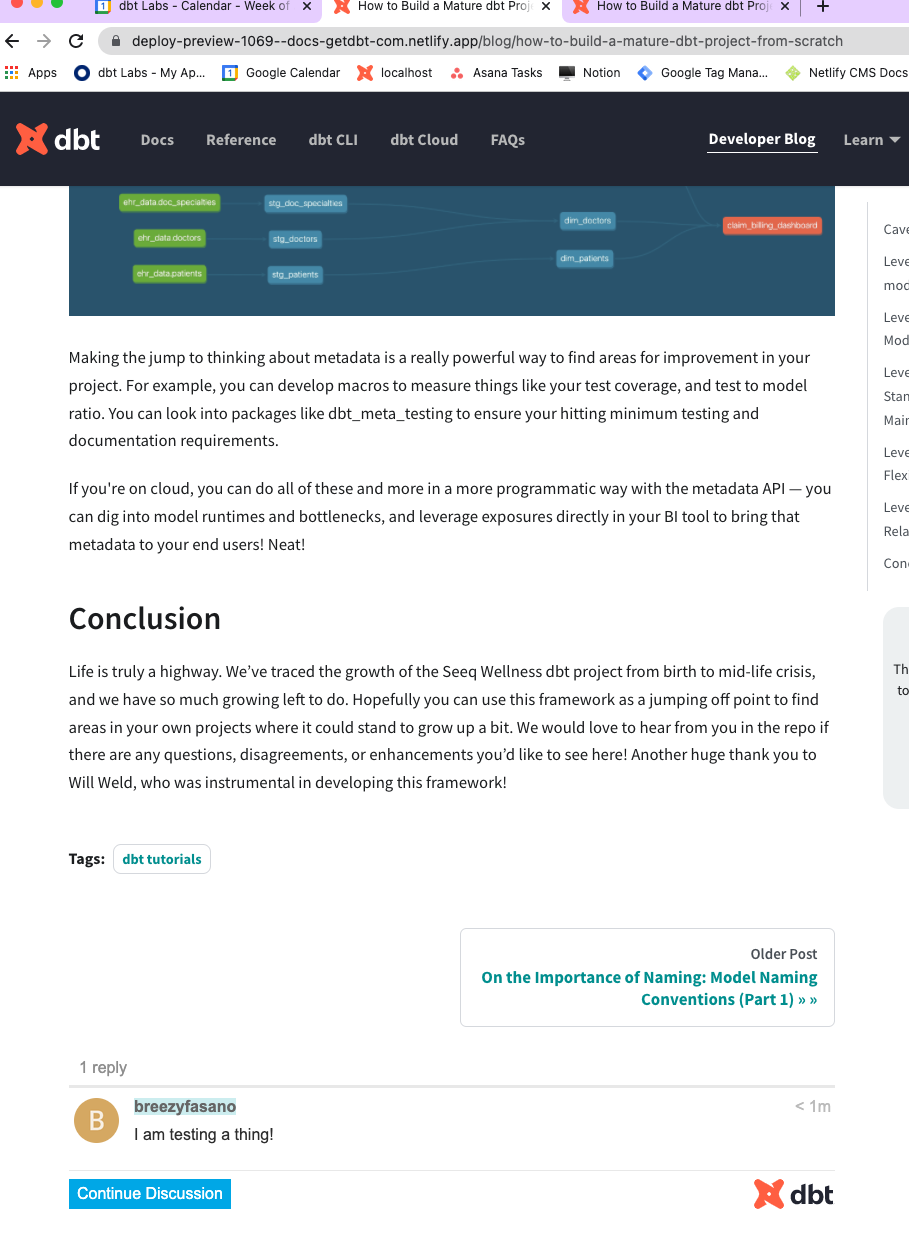 Add discourse comments by breezyfasano · Pull Request #1069 · dbt-labs/docs.getdbt.com · GitHub