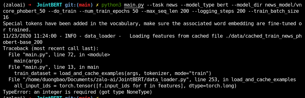 Tokenizer class PhobertTokenizerFast does not exist or is not currently ...