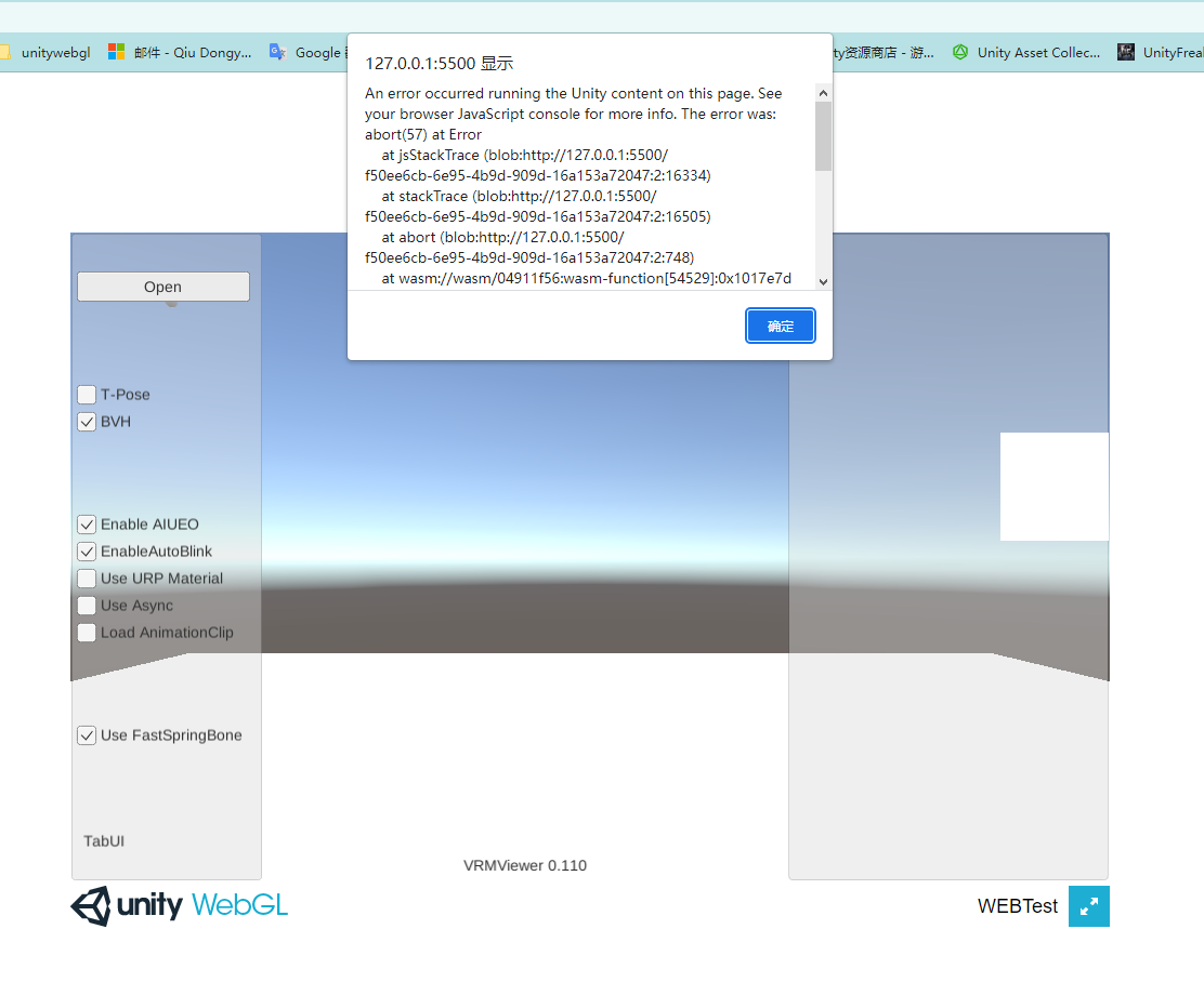 SimpleViewer demo publish webgl to load .vrm file and report an error · Issue #2060 · vrm-c ...