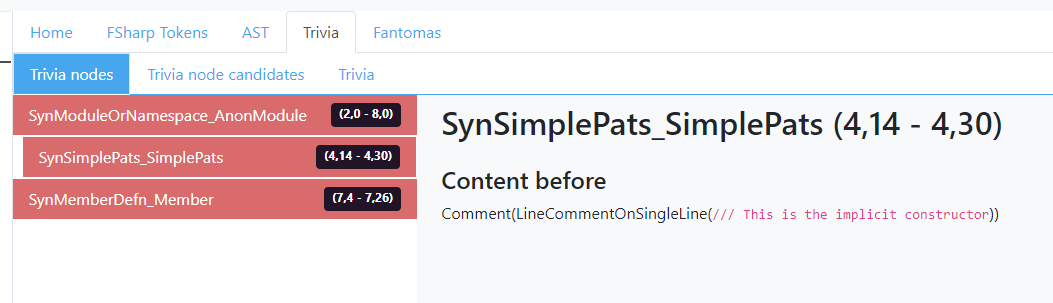 Documentation comment for primary class constructor is removed · Issue #1286 · fsprojects ...