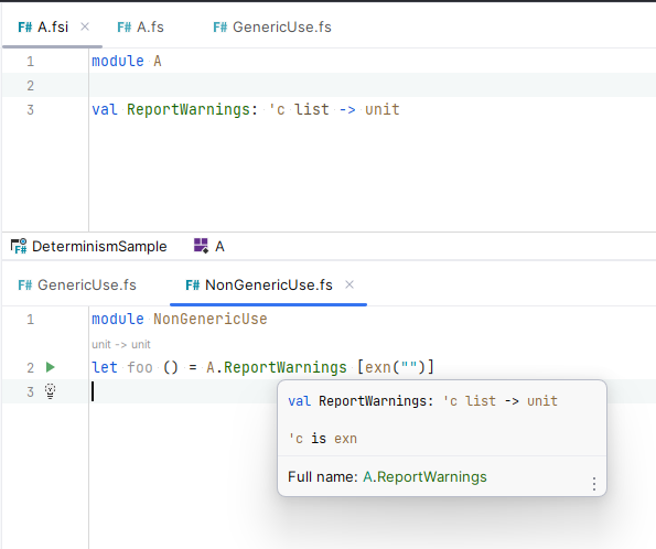 Compiler Service Non Deterministic Typar Naming · Issue 14850 · Dotnetfsharp · Github 