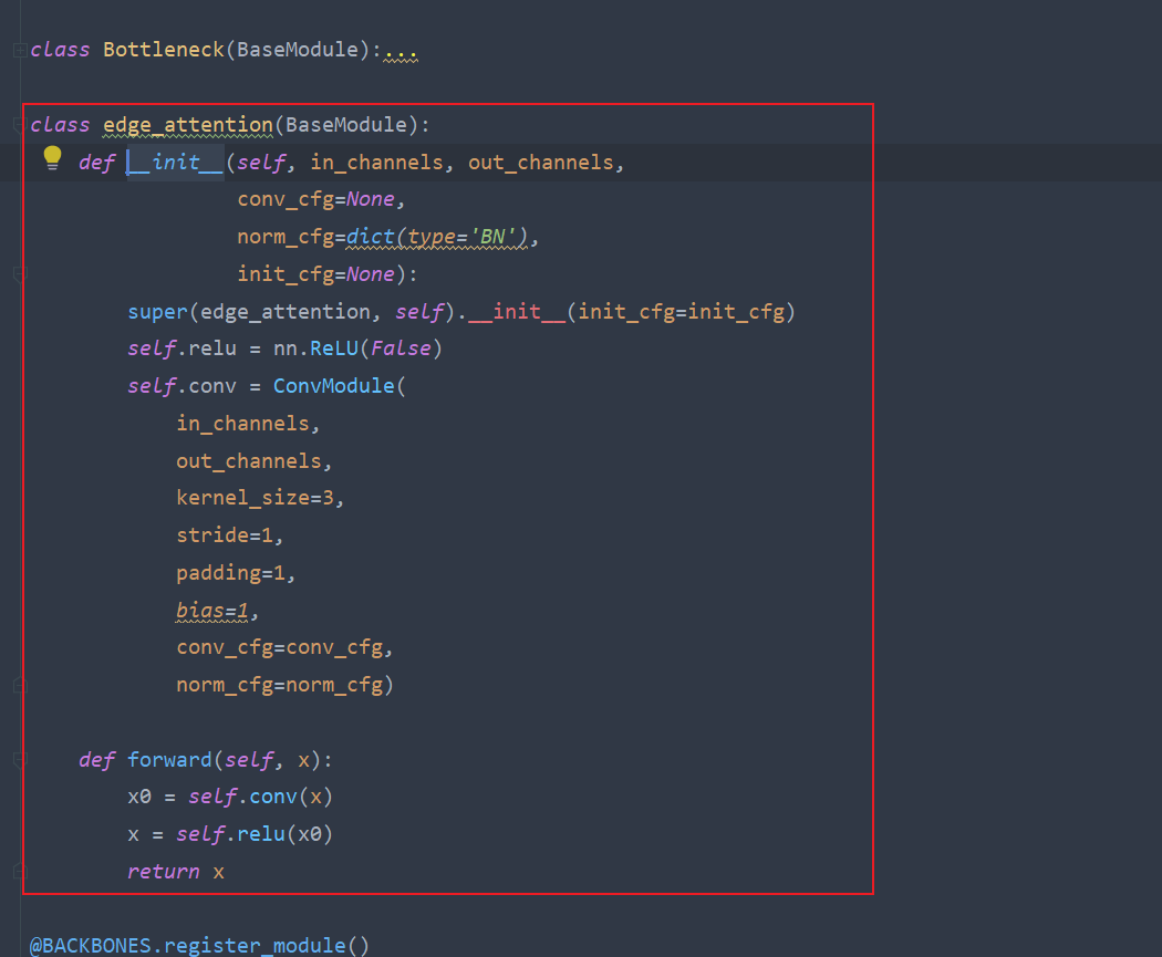 How to add a custom module in the backhone (for example, in 'resnet50')? · Issue #8099 · open ...