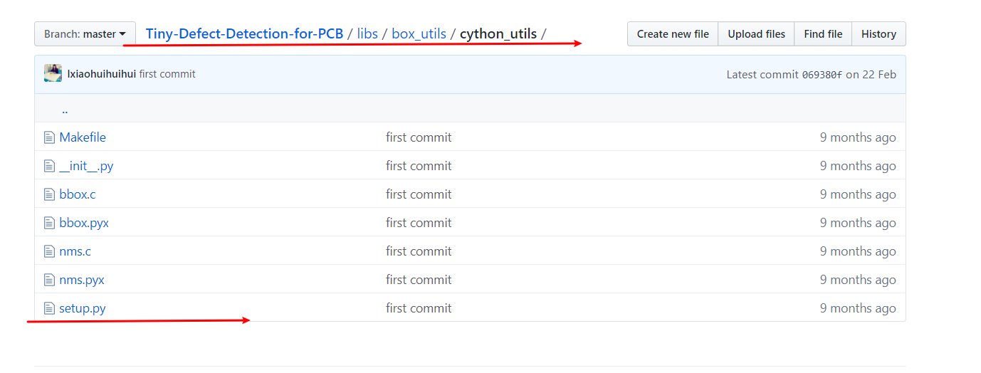 No module named 'libs.box_utils.cython_utils.cython_bbox' · Issue #9 · Ixiaohuihuihui/Tiny ...
