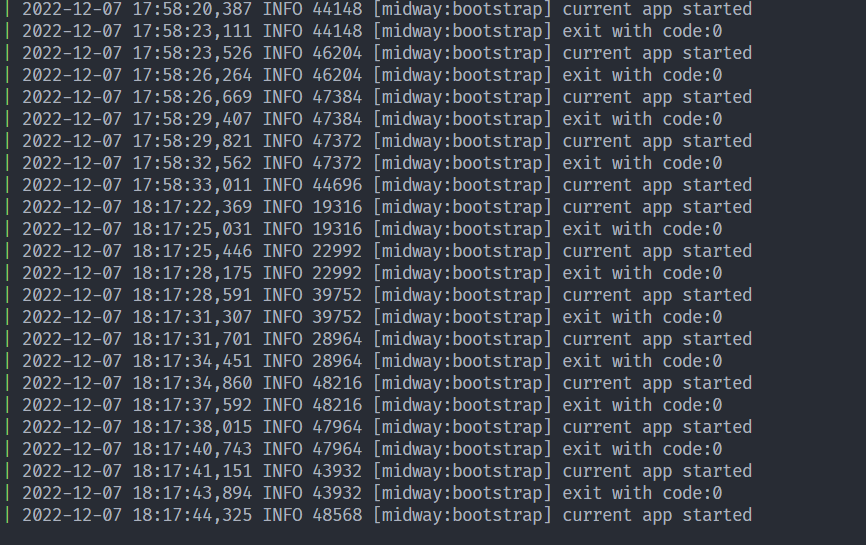 Pm2 运行项目启动不了 · Issue 2561 · Midwayjsmidway · Github