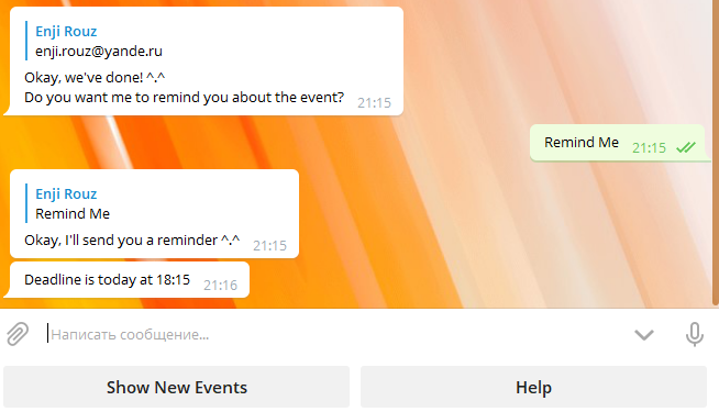 GitHub - EnjiRouz/Telegram-Event-Reminder-Bot: Telegram Bot with event ...
