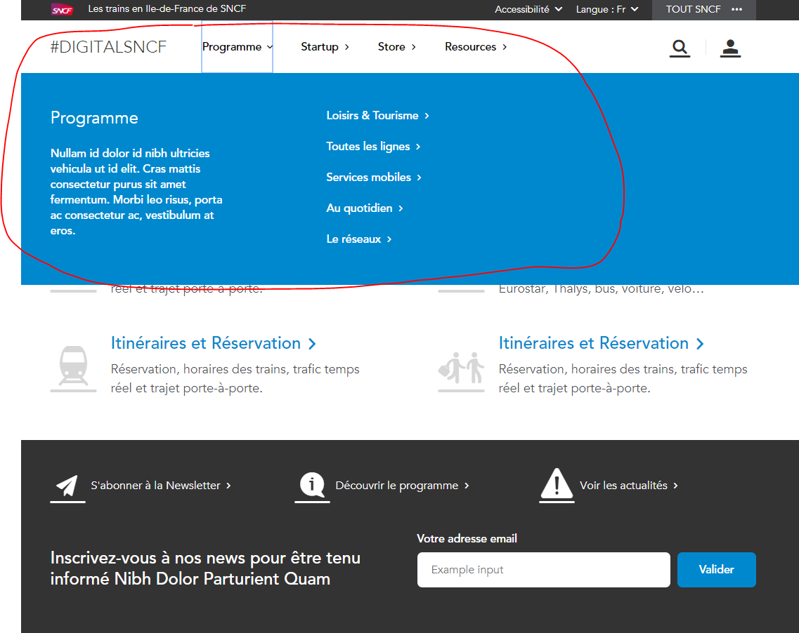 Menu Mobile Bootstrap Communication · Issue 166 · Sncfdevelopersbootstrap Sncf · Github