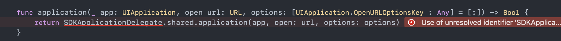 Build Issue With Latest Fbsdk Swift · Issue 439 · Facebookarchivefacebook Swift Sdk · Github