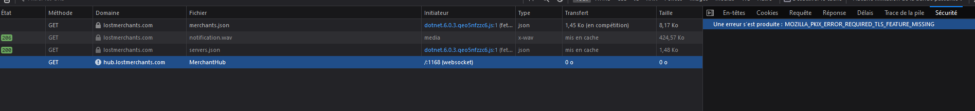 Connection Issue · Issue #21 · Xeio/WanderLost · GitHub