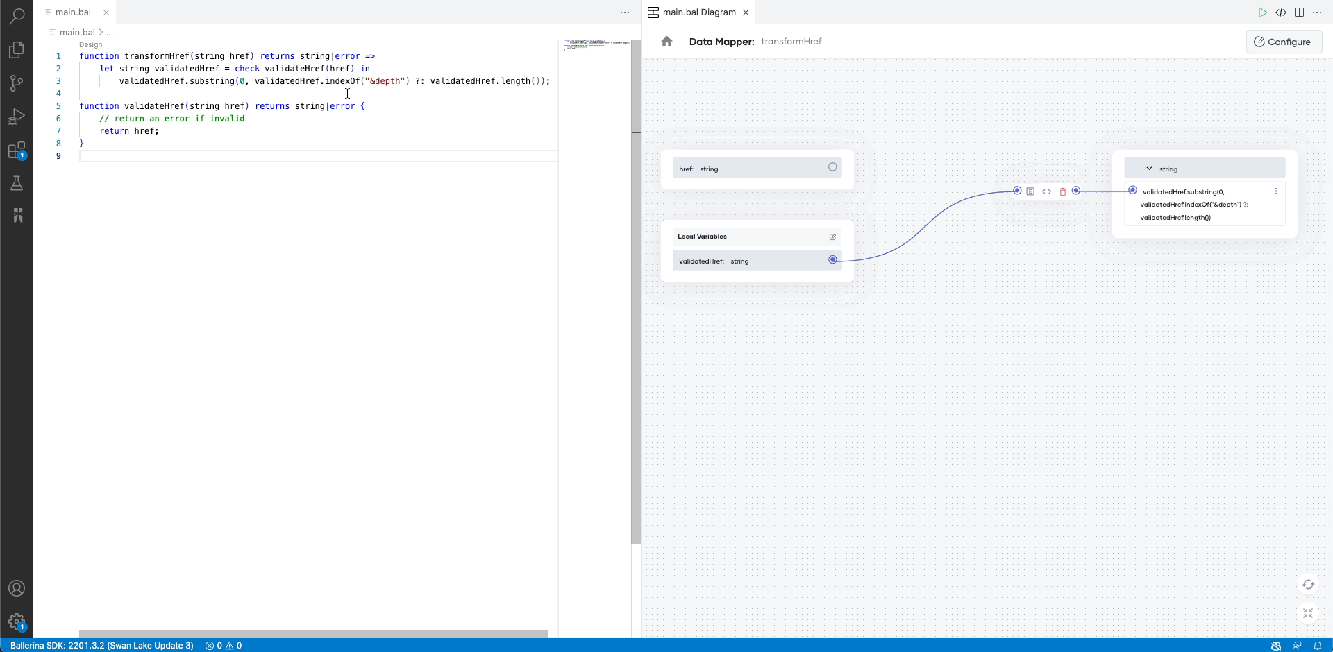  Data Mapper SE Renders Unintended Expression When Editing Basic Type 