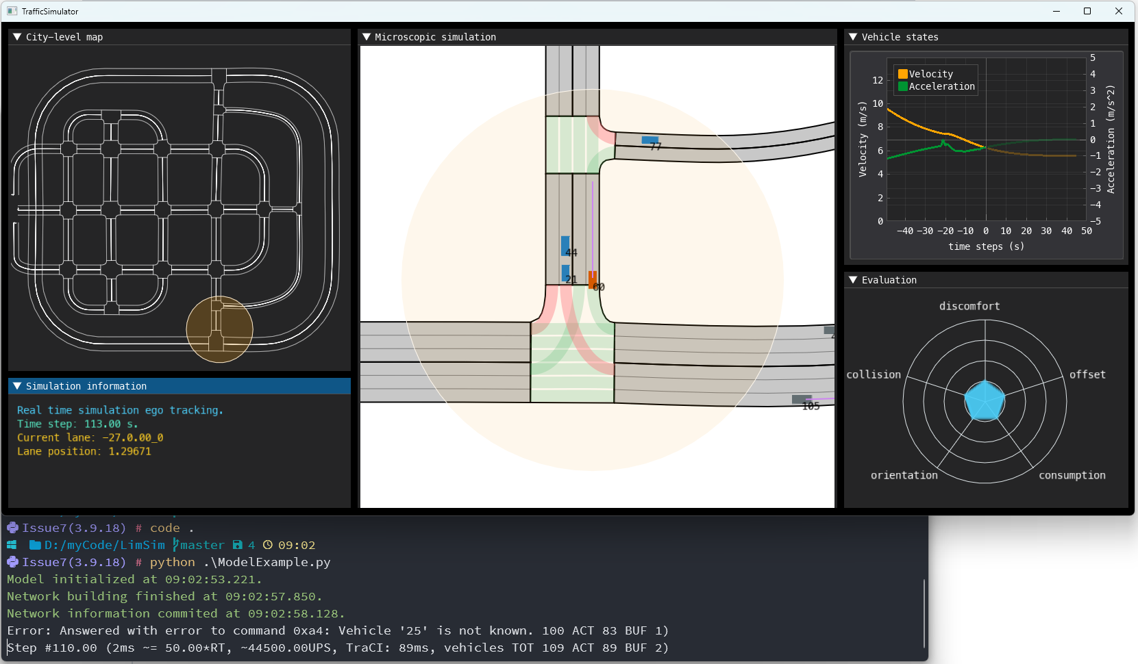 Can not open Traffic Simulator · Issue #7 · PJLab-ADG/LimSim · GitHub