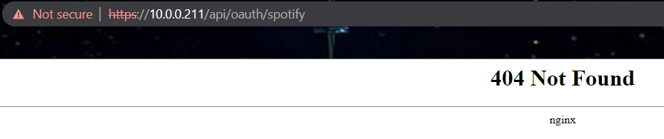 [BUG] 502 Bad Gateway after "Login with Spotify" prompt · Issue #2 · linuxserver/docker-your ...