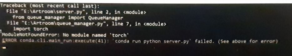 modules not found (v.1.0.3) · Issue #27 · artmamedov/artroom-stable-diffusion · GitHub