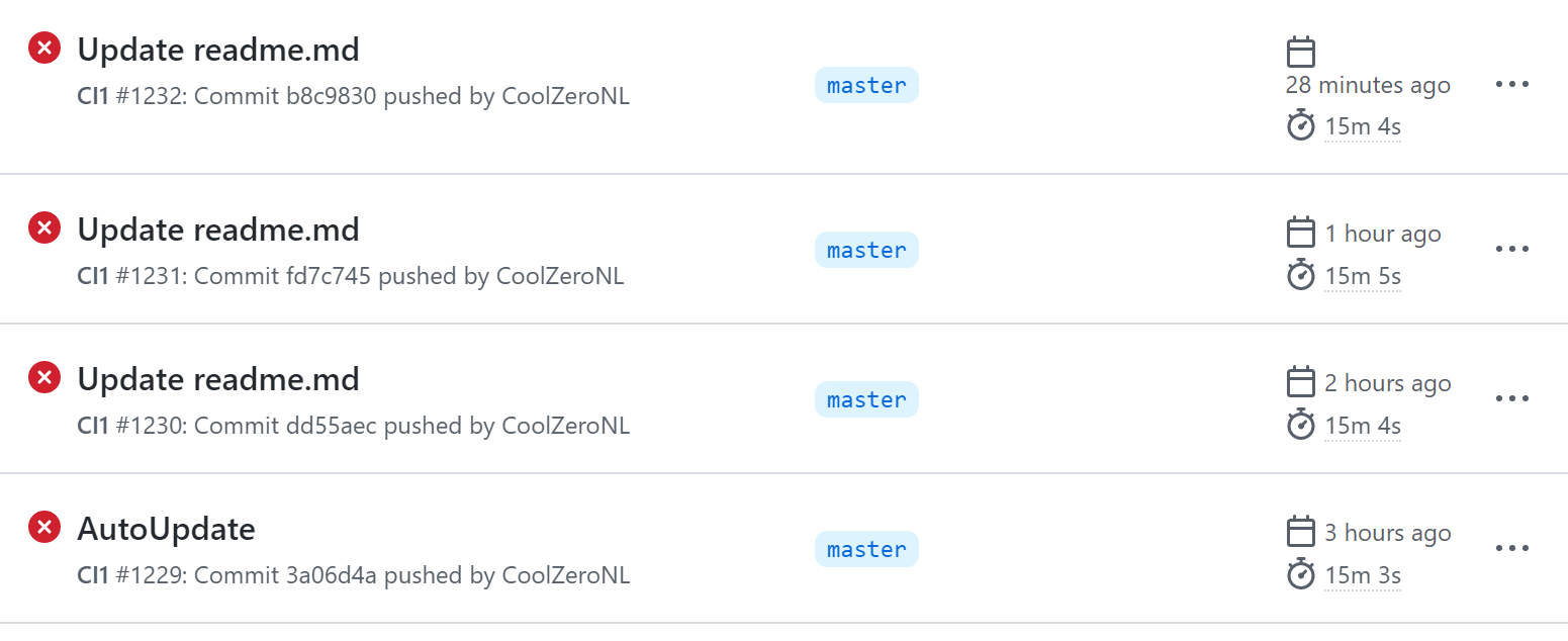[Self-hosted] job abandoned · Issue #1546 · actions/runner · GitHub