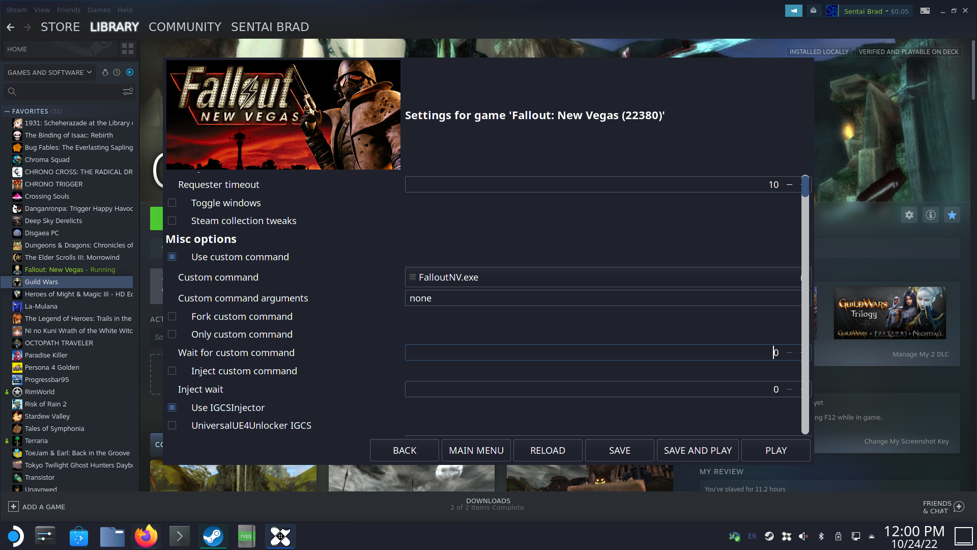 Small UI Bug · Issue #638 · sonic2kk/steamtinkerlaunch · GitHub