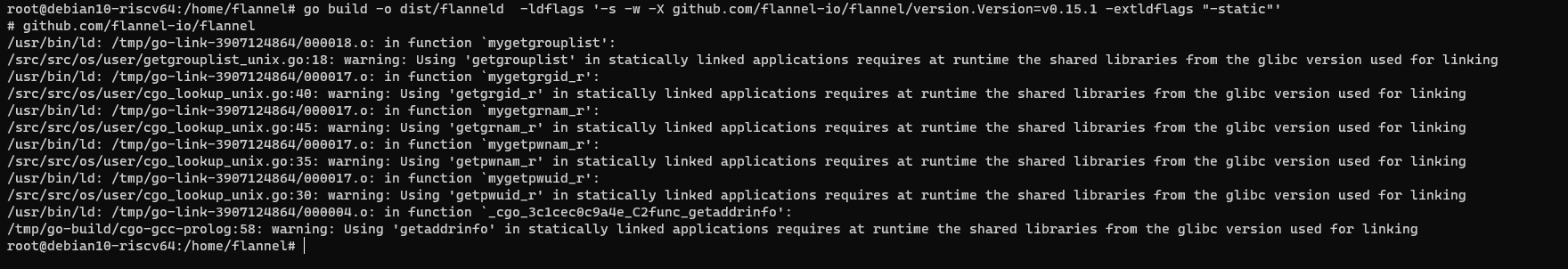 openEuler-riscv上flannel软件包的适配问题 · Issue #208 · ISRC-CAS/tarsier-oerv ...