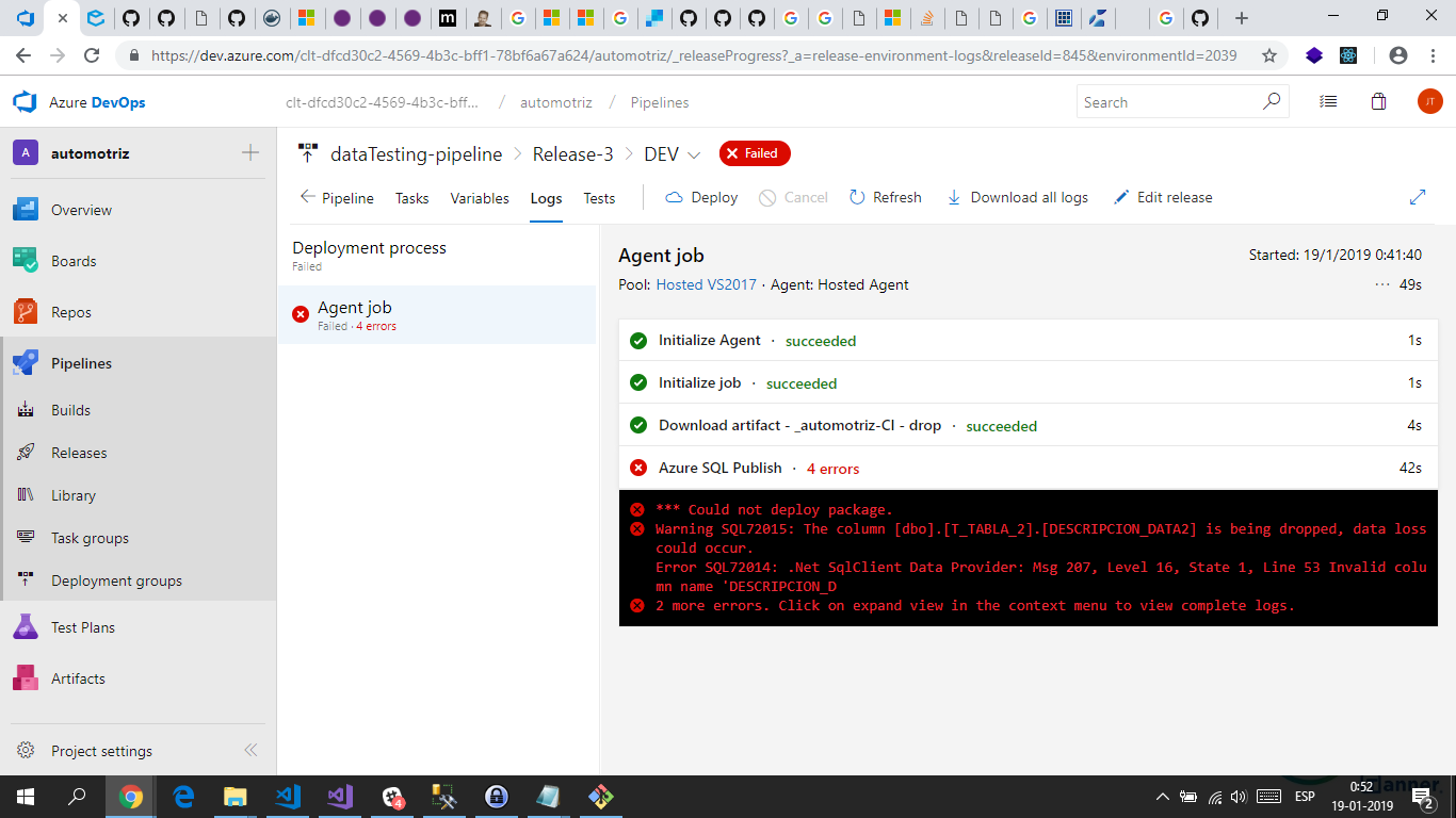 VSTS SqlAzureDacpacDeploymentV1 task does not respect the BlockOnPossibleDataLoss parameter in ...