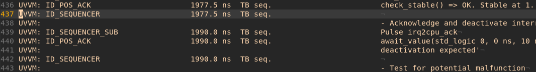 Extra spaces at the end of some lines. · Issue #71 · UVVM/UVVM · GitHub