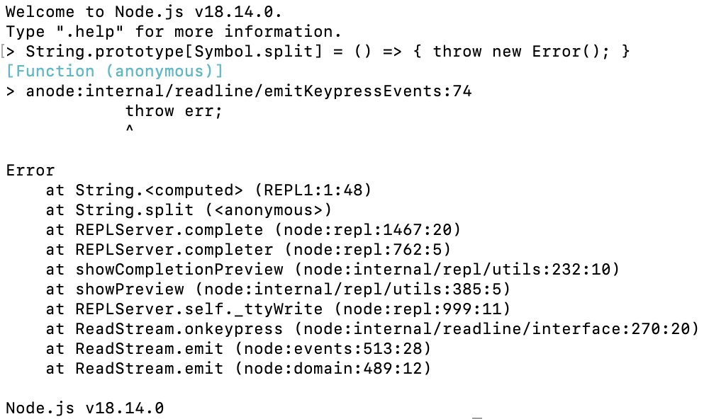 primordials: Introduce methods such as `SafeStringPrototypeSplit` · Issue #17473 · denoland/deno ...