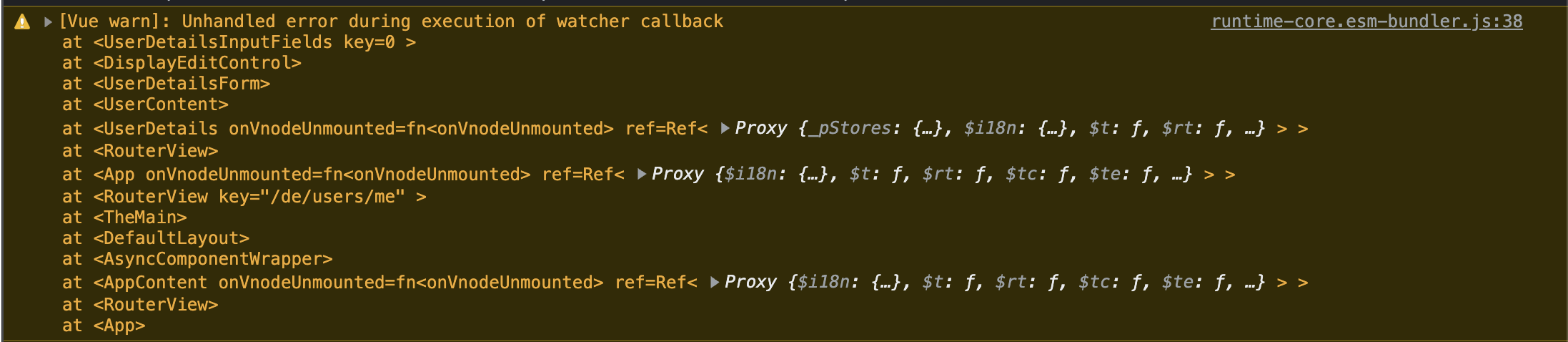 Error handling and improved typescript support for useVuelidate function · Issue #1075 ...