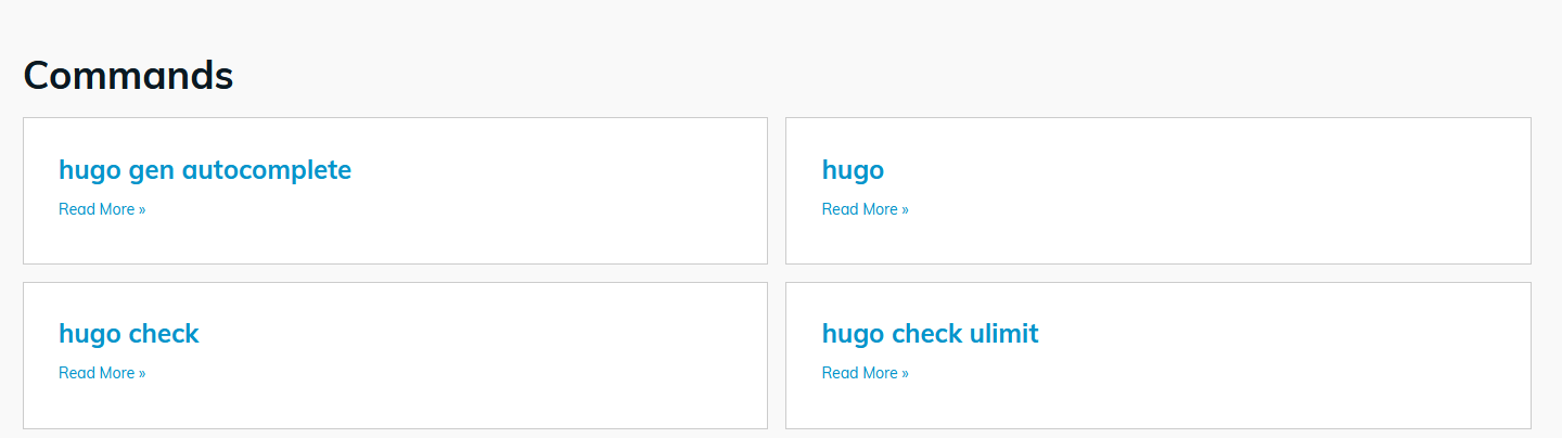 Fix CLI docs formatting/summary · Issue #7608 · gohugoio/hugo · GitHub