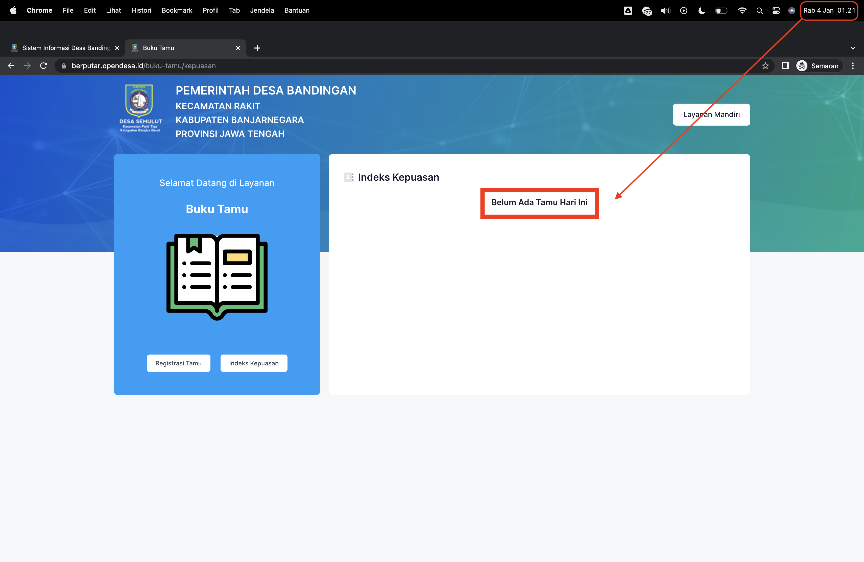 Bug/error: Perbadaan waktu input Buku Tamu di local dengan server Berbeda · Issue #6173 ...
