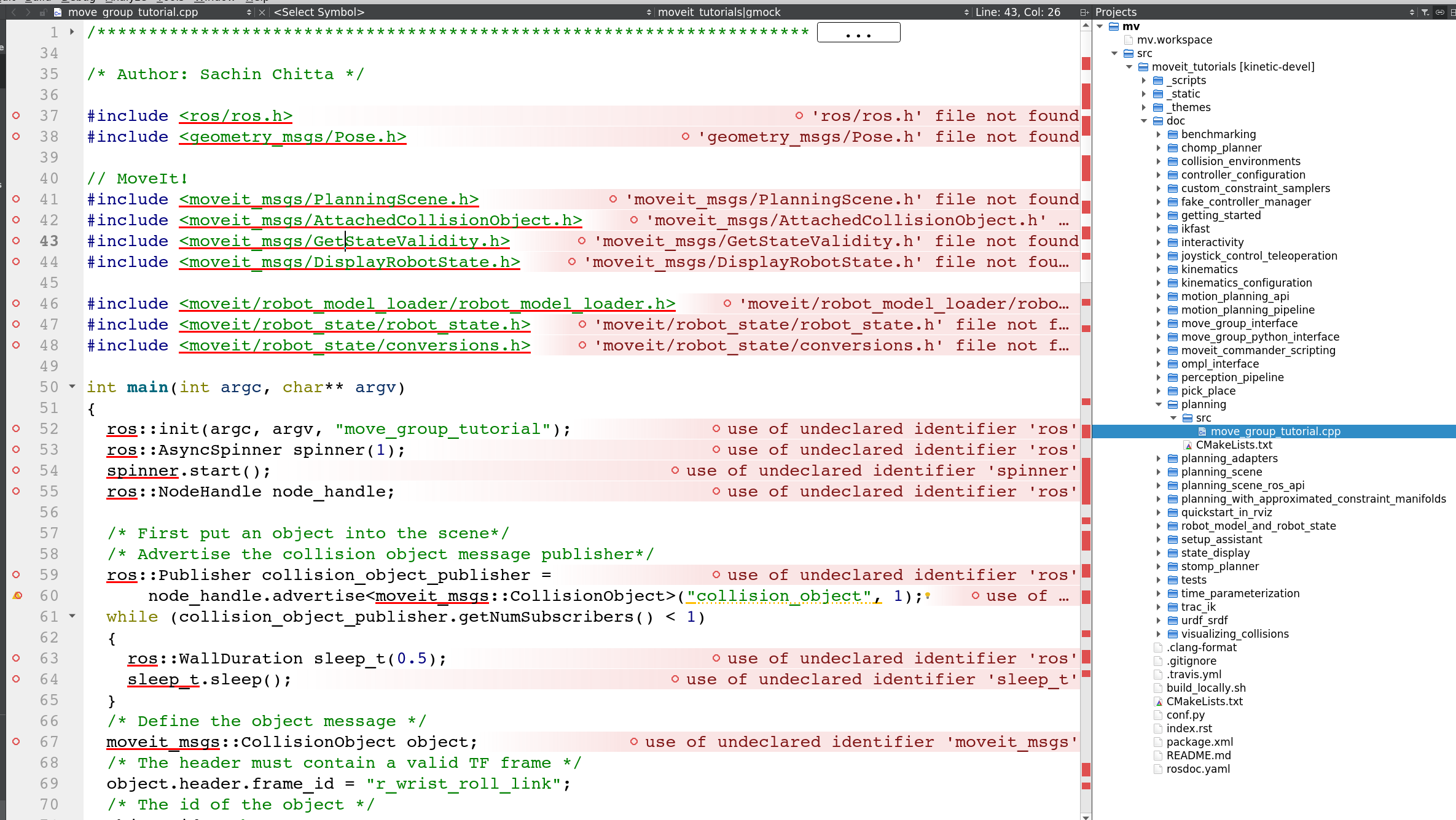Open an already existing ROS workspace? · Issue #345 · ros-industrial ...