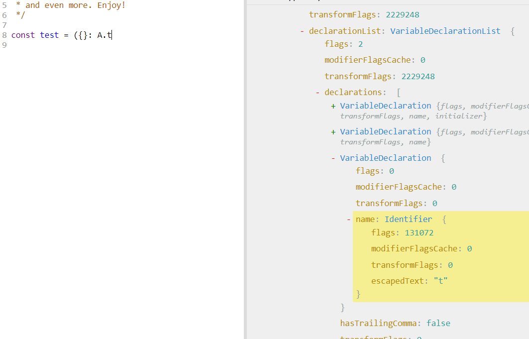 No type suggestions in arrow functions for destructured args · Issue #71 · ipatalas/vscode ...