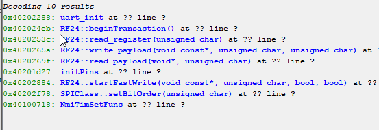 ESP8266 crashing when used with nRF24L01 · Issue #244 · nRF24/RF24 · GitHub