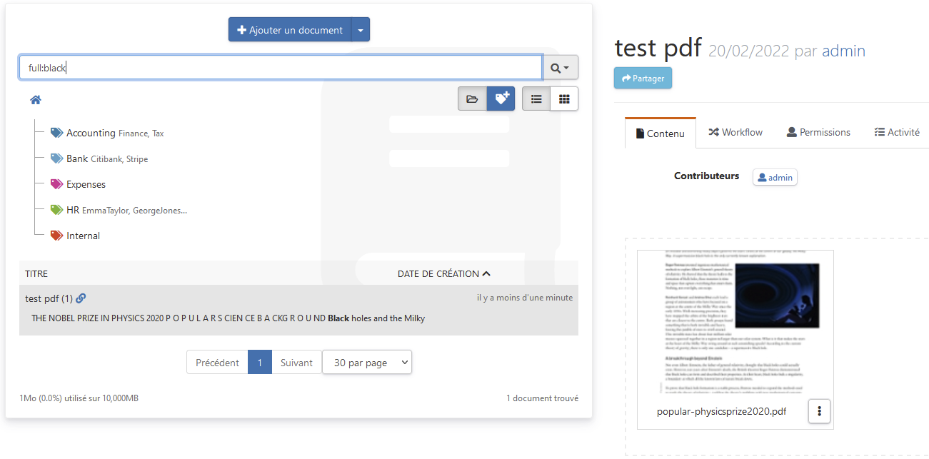 Pdf Thumbnail generation & Fulltext search, not working on Demo · Issue #624 · sismics/docs · GitHub