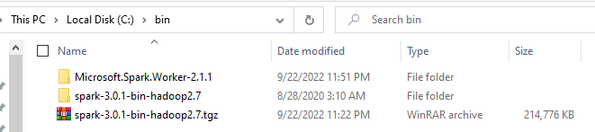 Spark installation instructions are tricky / DOTNETBACKEND_PORT environment variable is not set ...