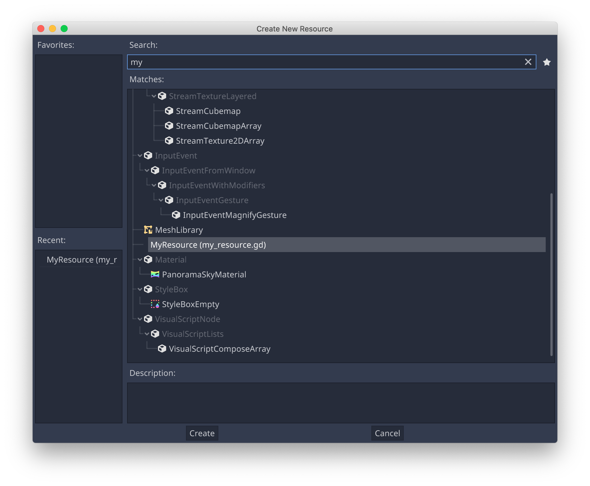 Editor crashes when creating a custom resource from the filesystem tab · Issue #39939 ...