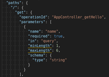 Invalid OpenAPI JSON for @Query DTO · Issue #1295 · nestjs/swagger · GitHub