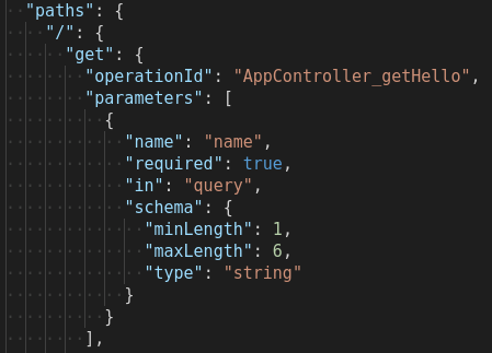 Invalid OpenAPI JSON for @Query DTO · Issue #1295 · nestjs/swagger · GitHub