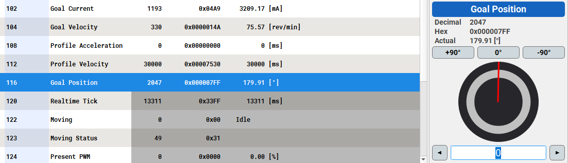 Speed control for Dynamixel X series · Issue #296 · ROBOTIS-GIT/DynamixelSDK · GitHub