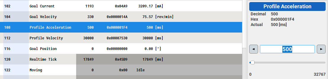Speed control for Dynamixel X series · Issue #296 · ROBOTIS-GIT/DynamixelSDK · GitHub