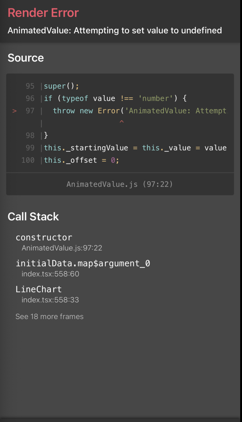Error: AnimatedValue: Attempting to set value to undefined · Issue #277 · Abhinandan-Kushwaha ...
