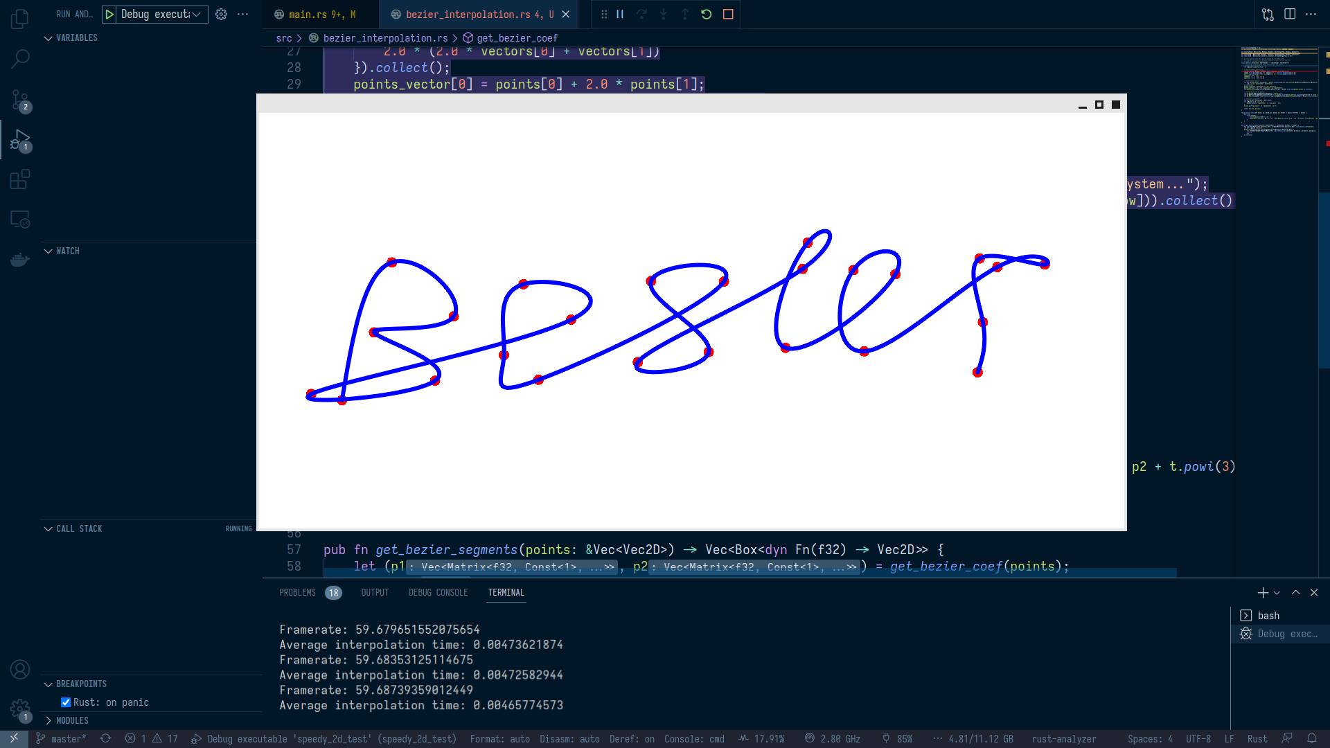 GitHub - AlbinHjalmas/bezier-interpolation: smooth and efficient bezier curve interpolation ...